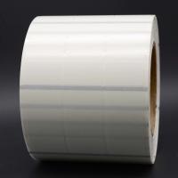 China 30*60-19mm 1.5mil White Matte Translucent Water Resistant Vinyl Cable Label for sale