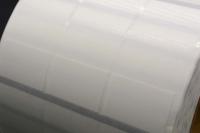 China 30*60-19mm 1.5mil White Matte Translucent Water Resistant Vinyl Cable Label for sale