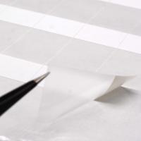 China 30x60-20mm 2mil A4 White Matte Translucent Water Resistant Vinyl Cable Label for sale