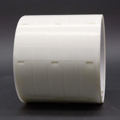 China 13*36-13mm 1.5mil White Matte Translucent Water Resistant Vinyl Cable Label for sale