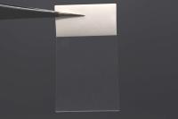 China 26*46-13.5mm Cable Adhesive Label 1.5mil White Matte Translucent Water Resistant Vinyl Cable Label for sale