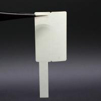 China 35x28-20-8mm,2mil White Matte Water Resistant Synthetic Paper Cable Label for sale