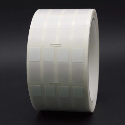 China 9.5x30-12mm 2mil White Matte Translucent Vinyl Permanent Waterproof Adhesive Labels for sale