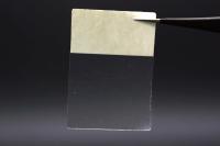 China 52x36-19mm Cable Adhesive Label 2mil White Matte Clear Water Resistant Vinyl Cable Label for sale