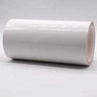 China 1Mil Gloss White Permanent Adhesive Polyimide Materials With Glassine for sale