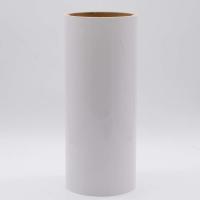 China Removable Anti Static Label Material 1Mil Gloss White Polyimide Materials With Glassine for sale