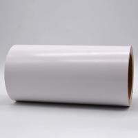 China Strong Adhesive Polyimide Materials Matte White 1Mil With Glassine for sale