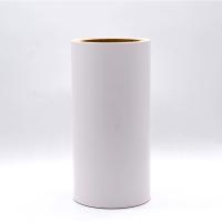 China Strong Adhesive Polyimide Materials Matte White 1Mil With Glassine for sale