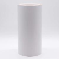 China 2Mil High Temperature Adhesive Label Material Matte White Permanent Adhesive Polyimide With Glassine for sale