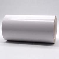 China 2 Mil High Temperature Adhesive Label Material Matte White Permanent Adhesive Polyimide With Mesh Check Base for sale