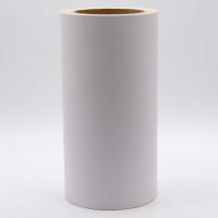 China Polyimide Materials Permanent Adhesive Matte White 1Mil With Glassine for sale
