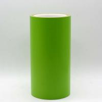 China 1Mil High Temperature Adhesive Label Material Matte Green Permanent Adhesive Polyimide With Glassine for sale