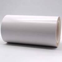 China 1Mil Anti Static Label Material Matte White Permanent Adhesive Antiflaming Polyimide With Glassine for sale