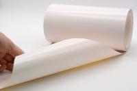 China 1Mil Matte White Permanent Adhesive Polyimide Materials With Glassine for sale