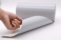 China Matte Gray Anti Static Label Material 1 Mil Permanent Adhesive Polyimide With Glassine for sale