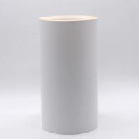 China 2Mil Anti Static Label Material Matte White Permanent Adhesive Polyimide Materials With Glassine for sale