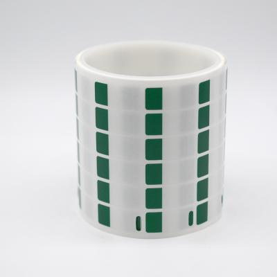 China HF Product Agency Cable Adhesive Label 1*1.37in with Matte Finish for sale
