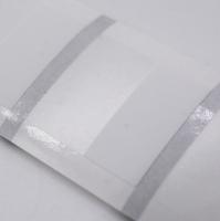 China 20*22mm Cable Adhesive Label 1mil White Gloss Transparent Water Resistant Polyester Label for sale