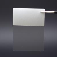China 25*35mm Cable Adhesive Label 1mil White Matte Translucent Water Resistant Vinyl Cable Label for sale