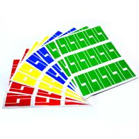 China Custom A4 Cable Label Stickers for Industrial Use for sale