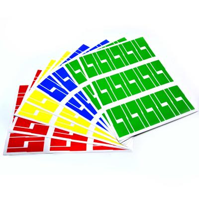China Custom A4 Cable Label Stickers for Industrial Use for sale