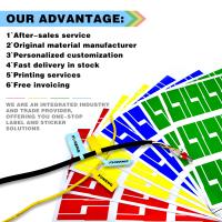 China Custom A4 Cable Labels for Network Stickers Printable for sale