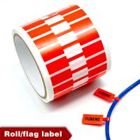 China Custom A4 Cable Labels for Network Stickers Printable for sale