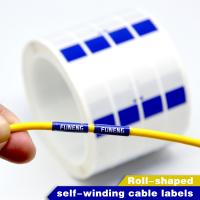 China Custom A4 Cable Labels for Network Power Supply Printing for sale