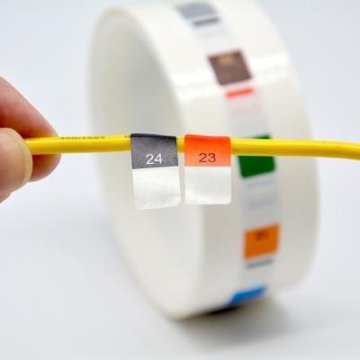 China Custom Waterproof Cable Labels - Industrial Grade Strong Adhesive for sale