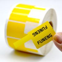 China Custom Industrial Cable Labels Waterproof High-Temperature Resistant for sale