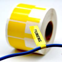China Custom Industrial Cable Labels Waterproof High-Temperature Resistant for sale