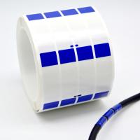 China Custom Waterproof Cable Labels Strong Adhesive Industrial Use for sale