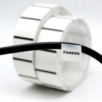 China Custom Industrial Cable Labels Waterproof UV Resistant Vinyl for sale