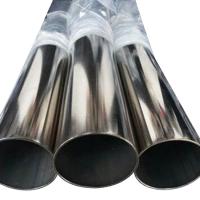 China 304 316L Stainless Steel Round Pipe Seamless Welded OD 3-813mm Wall 1-150mm Mirror Polished for sale