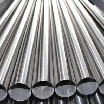 China 304 316L Stainless Steel Round Pipe Seamless Welded OD 3-813mm Wall 1-150mm Mirror Polished for sale