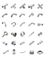 China SS304 316L Reducing Coupling Stainless Steel Pipe Connector Press Fittings DN15-100 1.6MPa for sale