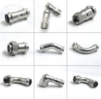 China SS304 316L Reducing Coupling Stainless Steel Pipe Connector Press Fittings DN15-100 1.6MPa for sale