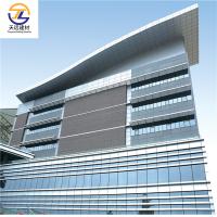 China White Aluminum Perforated Ceiling Tiles 75mm with 0.6-1.2mm Thickness and 10-Year Color Warranty for sale