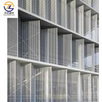 China Lightweight Perforated Aluminum Composite Ceiling Slat Board 1.0-2.3mm with MRC 0.65-0.8 Sound Absorption for sale