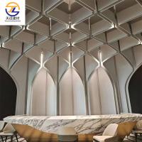 China Mouldproof Aluminium ACM Sheets PVDF ACP Panel Sound Absorbing 0.6-1.2mm C-Shaped Ceiling for sale
