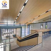 China C-Shaped Aluminum Ceiling Strip 0.6-1.2mm Thickness with 75-300mm Width Options | Perforated ACM Panels for sale