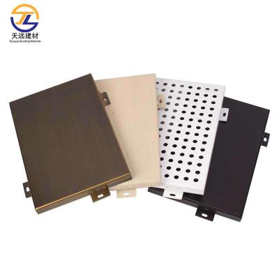 China TianYuan TY-001 ACM Aluminum Composite Panels 0.6-3.0mm Thickness Waterproof Ceiling System for sale