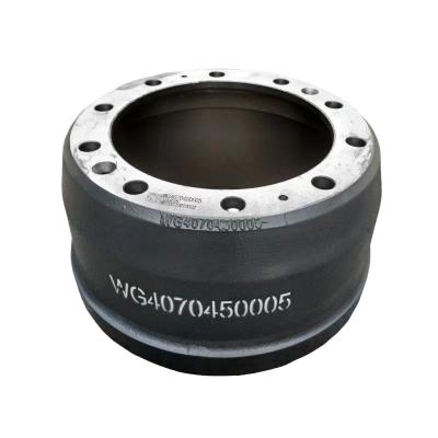 China Shandeka C7H Heavy-Duty Truck Front Brake Drum Original WG407045005 for sale
