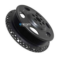 China ISDE QSB6.7 6D107 Diesel Engine Parts  Engine Crankshaft Pulley 3954949 5255204 5365943 for sale