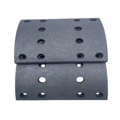 China SINOTRUK Howo Brake Linings SINOTRUK AZ9231342072 E7 371 Truck Brake Shoe Liner WG9761450118  WG9761450119 for sale