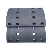 China SINOTRUK Howo Brake Linings SINOTRUK AZ9231342072 E7 371 Truck Brake Shoe Liner WG9761450118  WG9761450119 for sale
