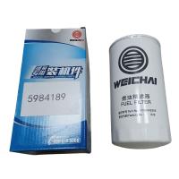 China Original Mountain Machinery Diesel Fuel Filter Element New Condition 5984189 1000442956  612600081335 for sale