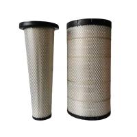 China AT330978 AT330980 AF26124 AF26125 P617643 P617644 High-Quality Excavator Air Filter with Filter Paper + PU Material in Standard Size 58X32X32cm for  Engines for sale