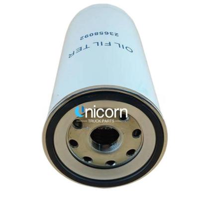 China High-quality Glass Fiber Oil Filter 23658092 for with 6 Months Warranty 23658092 for sale