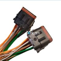 China Shaanxi Automobile Delong X5000 M3000S Headlight Taillight Plug Socket Wire Harness Accessories New Headlight Plug for Trucks for sale